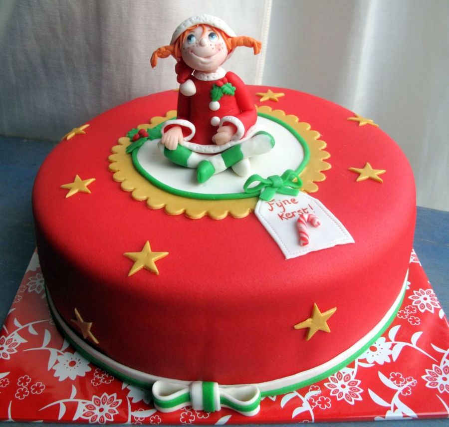 Christmas With Pippi Longstocking - CakeCentral.com
