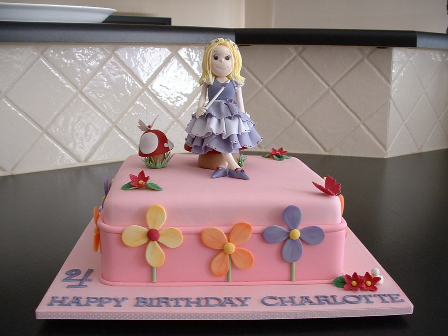 Harmony Fairy Cake - CakeCentral.com
