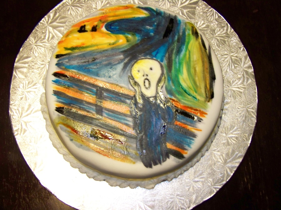 The Scream - CakeCentral.com