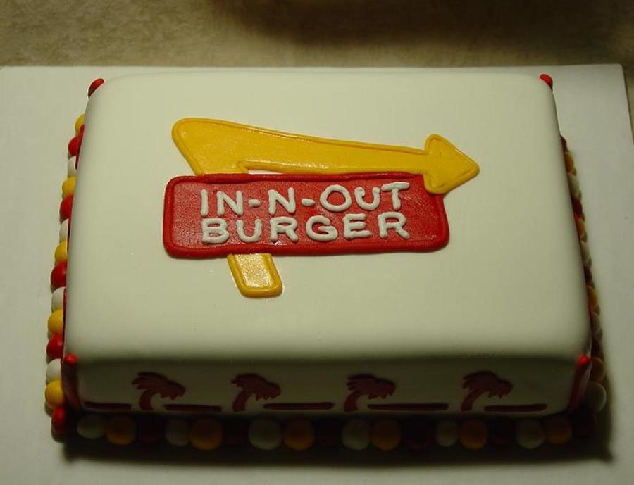 In-N-Out Burger Cake - CakeCentral.com