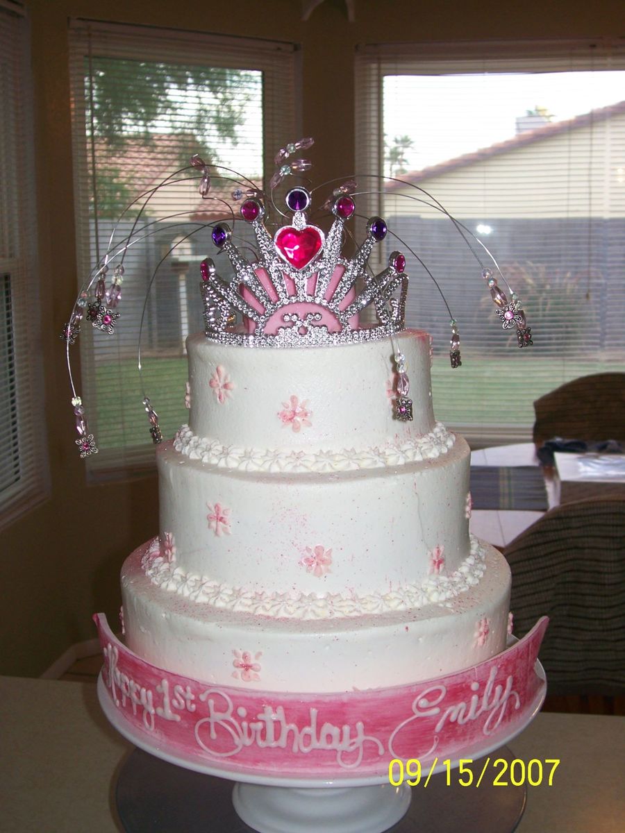 1St Birthday, Princess Cake - CakeCentral.com
