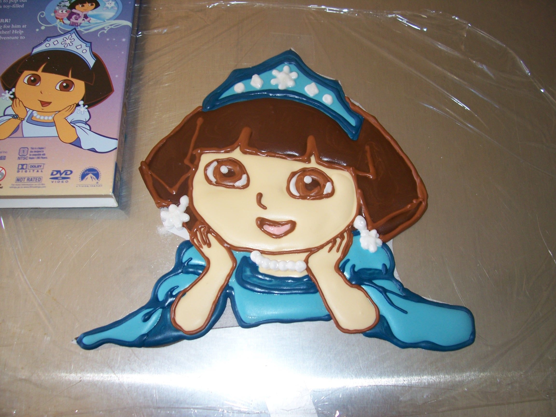 Dora The Explorer Themed Cake - CakeCentral.com