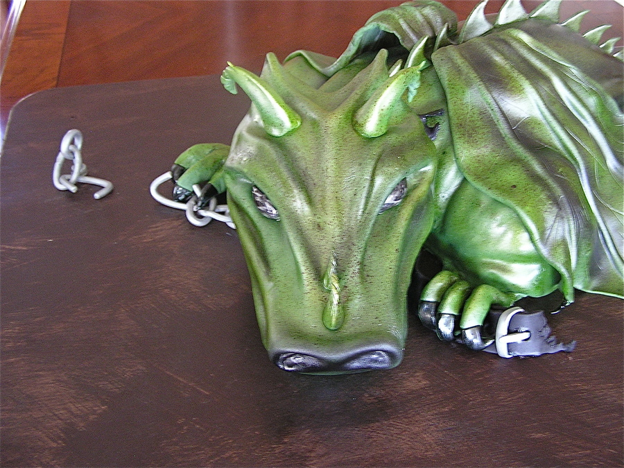 3D Dragon Cake - CakeCentral.com
