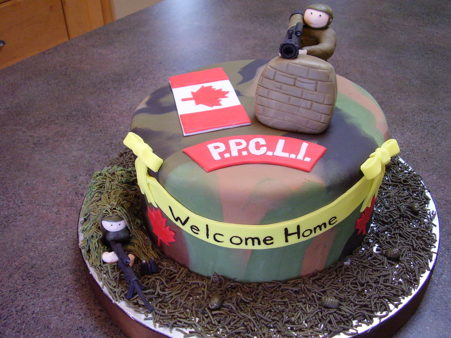 Welcome Home Cake - CakeCentral.com