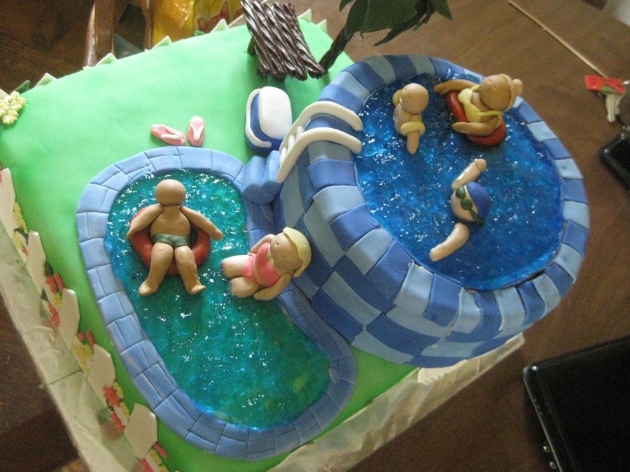 Swimming Pool - CakeCentral.com