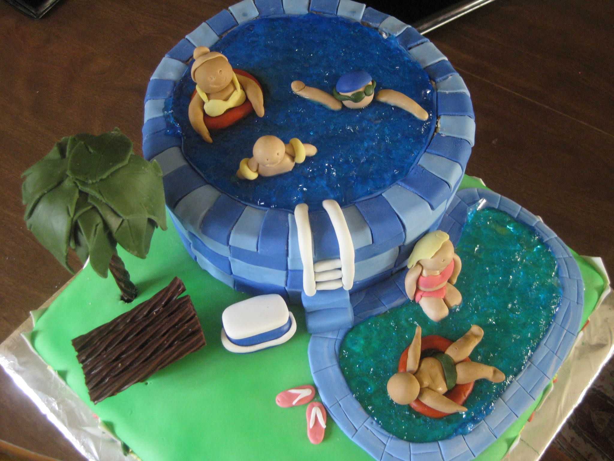 Swimming Pool - CakeCentral.com