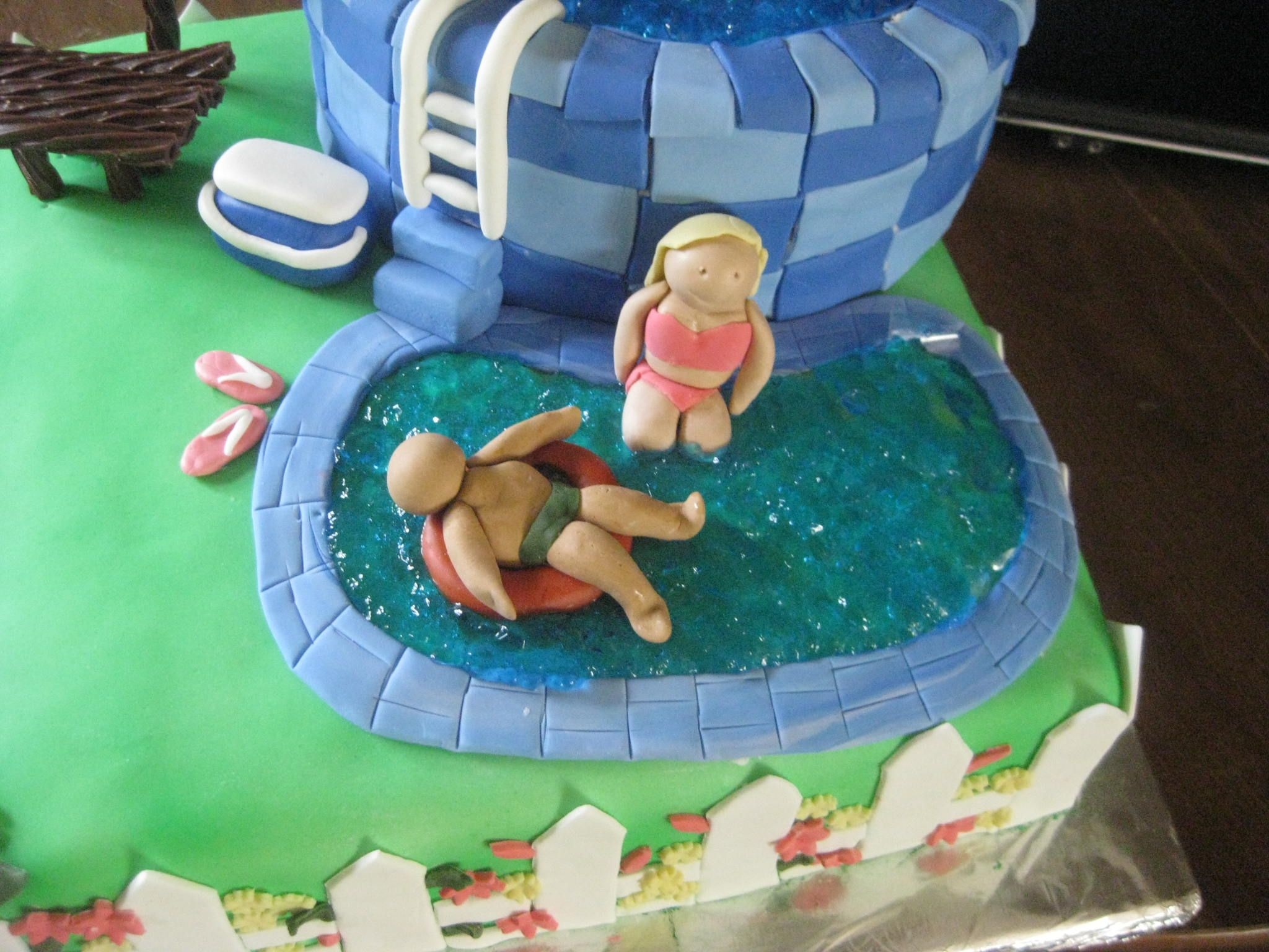Swimming Pool - CakeCentral.com