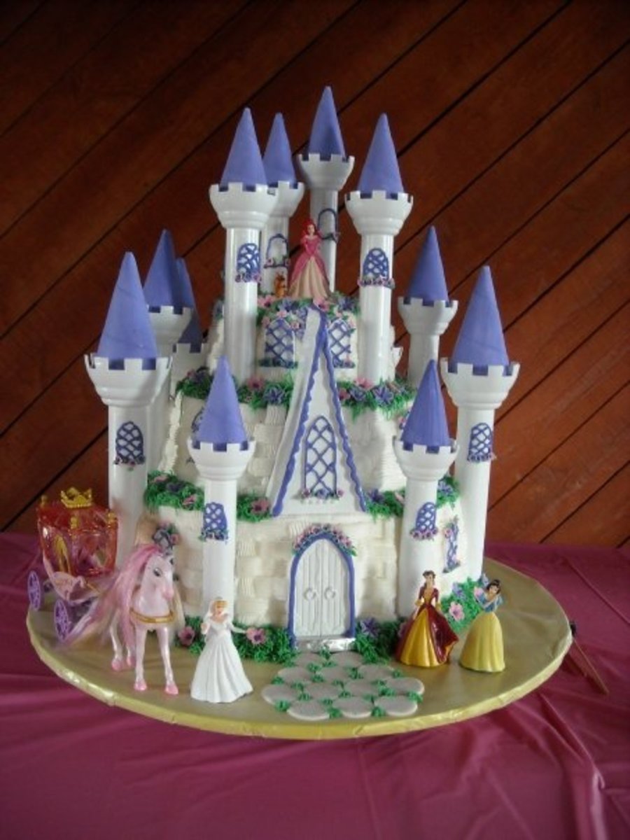 Pretty Princess Castle - CakeCentral.com