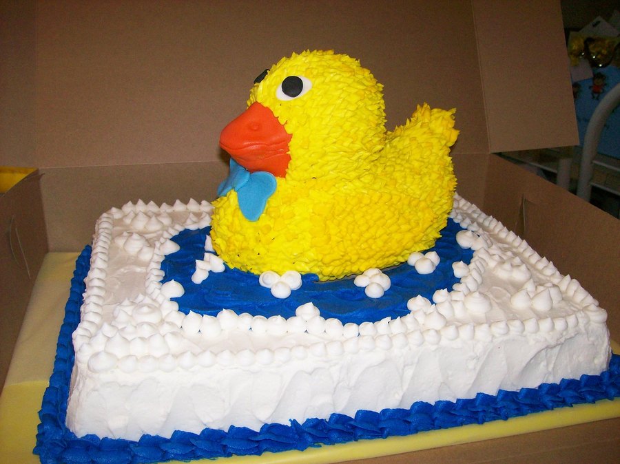 Bubbly Ducky - CakeCentral.com