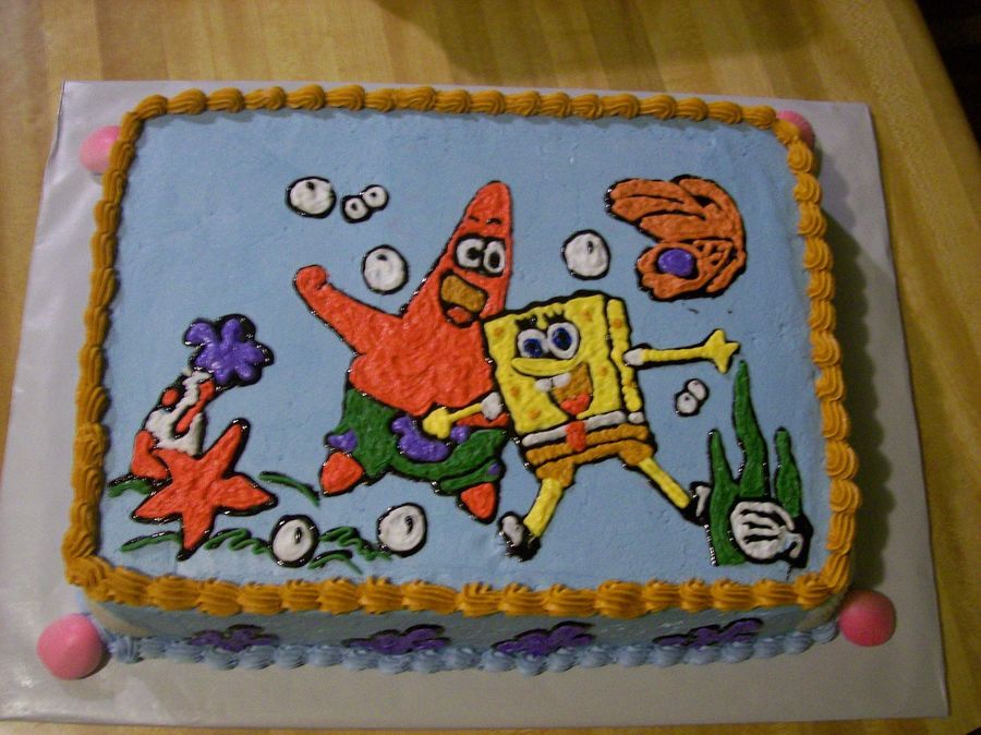 Spongebob And Patrick - CakeCentral.com