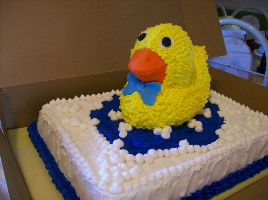 Bubbly Ducky - CakeCentral.com