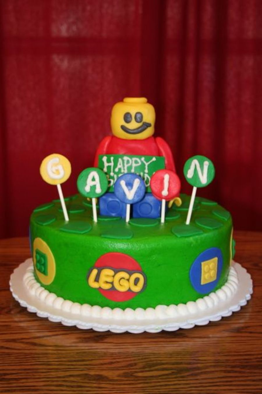 Lego Themed Birthday Cake - CakeCentral.com