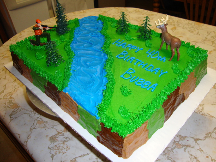 Deer Hunter Cake - CakeCentral.com