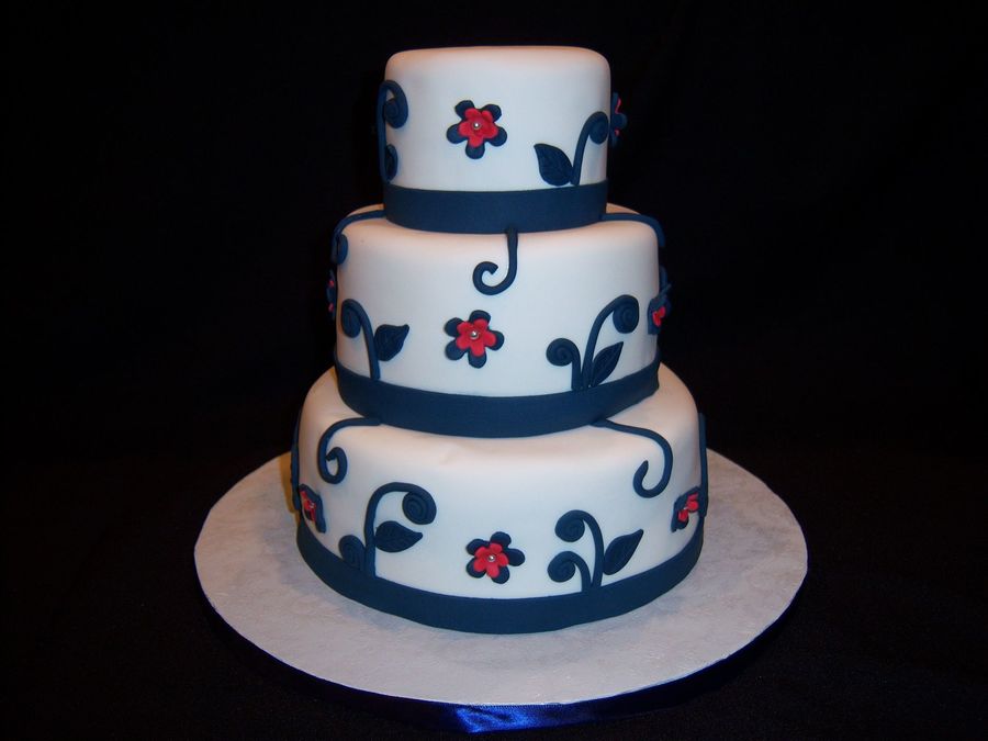 Round 3 Tier Cake - CakeCentral.com