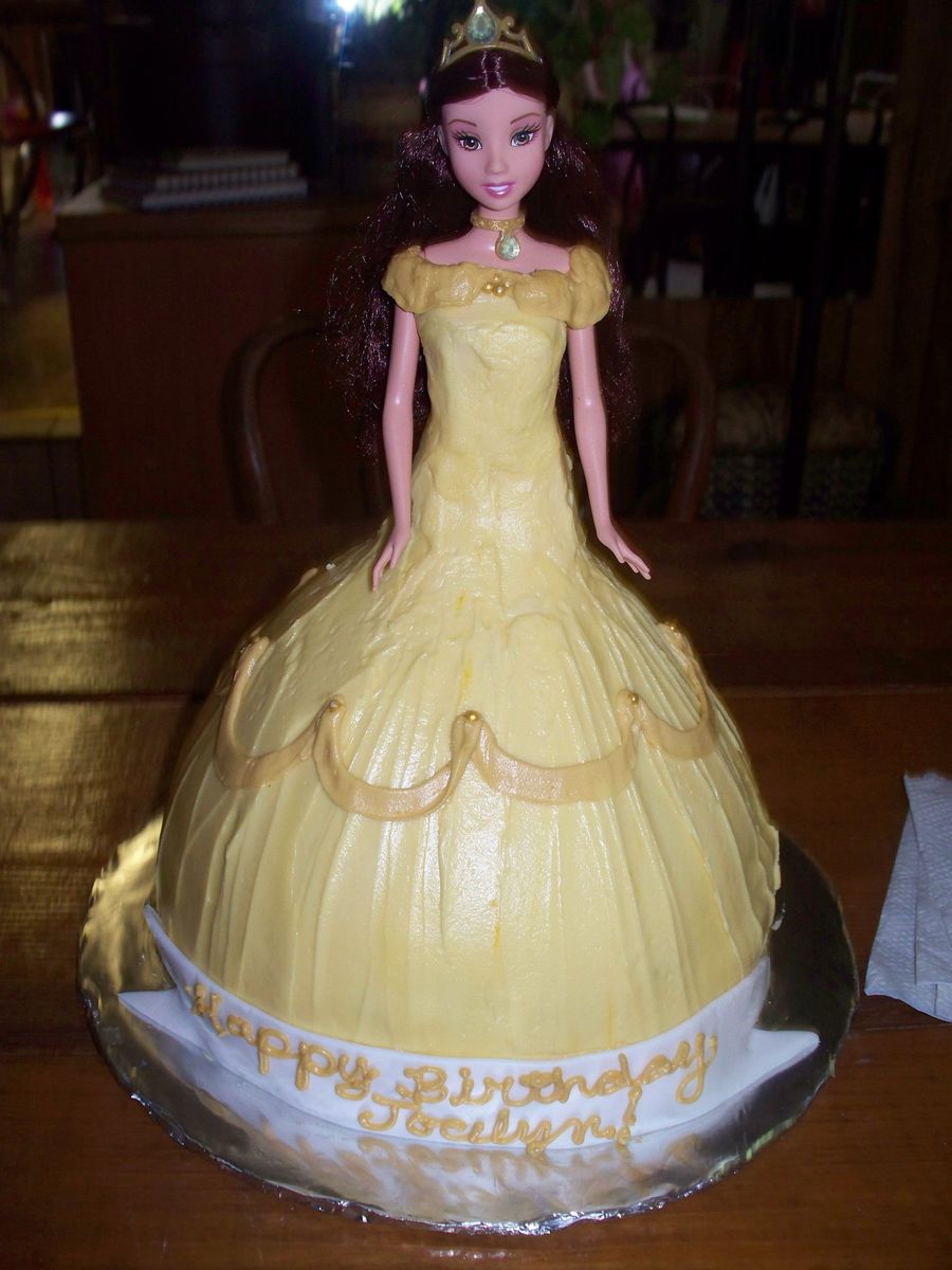 Yellow Princess - CakeCentral.com