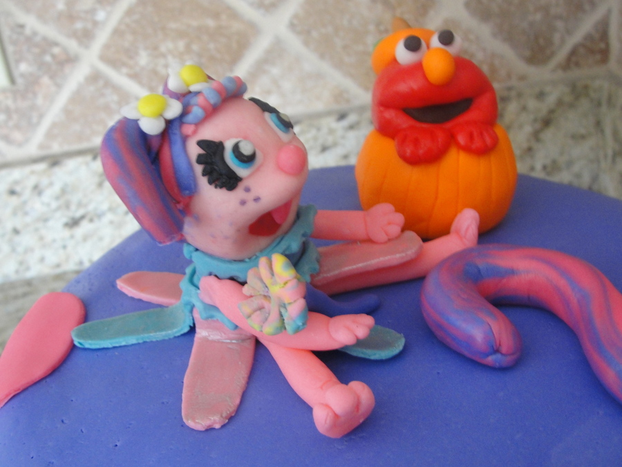 Abby Cadabby And Elmo Cake For 2Nd Birthday - CakeCentral.com