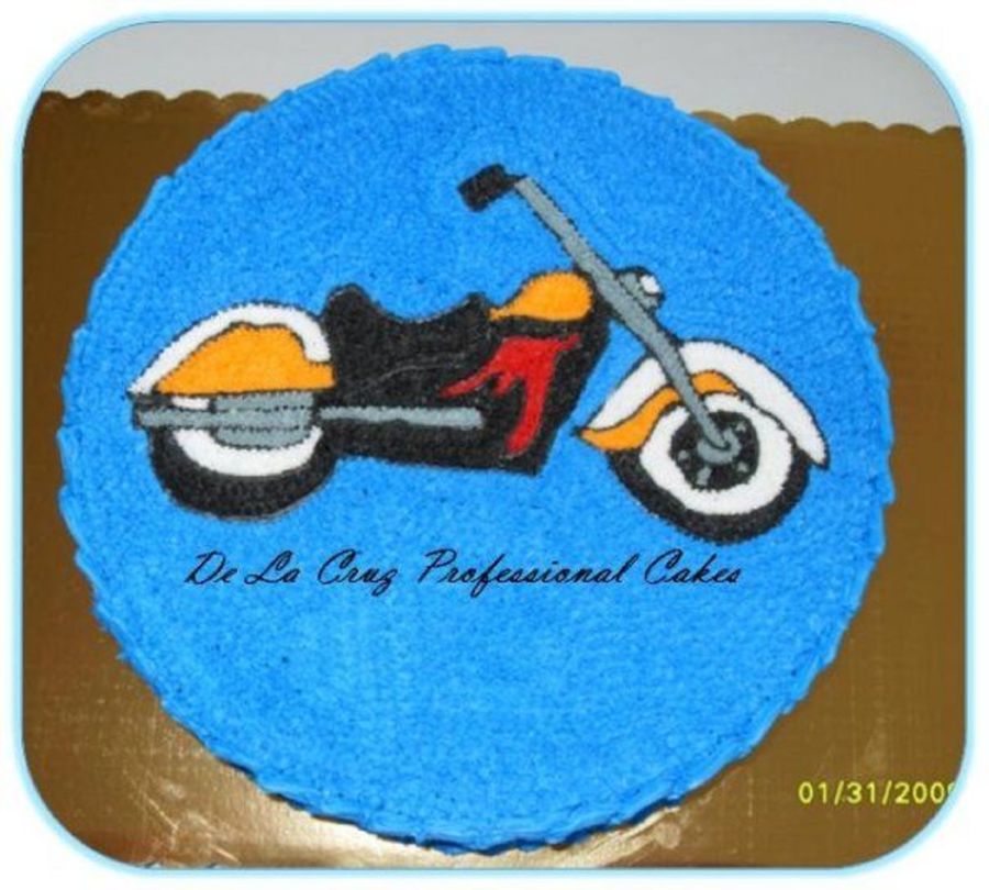 Motorcycle Cake - CakeCentral.com