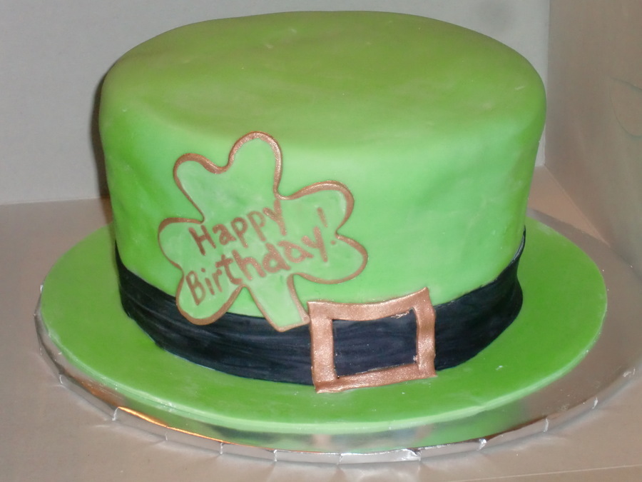St. Patrick's Day Birthday Cake - CakeCentral.com