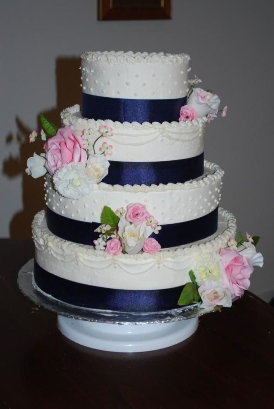 Simple Wedding - CakeCentral.com