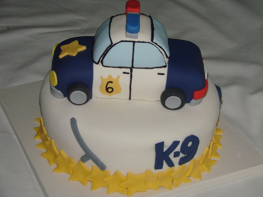 Police Car Cake - CakeCentral.com