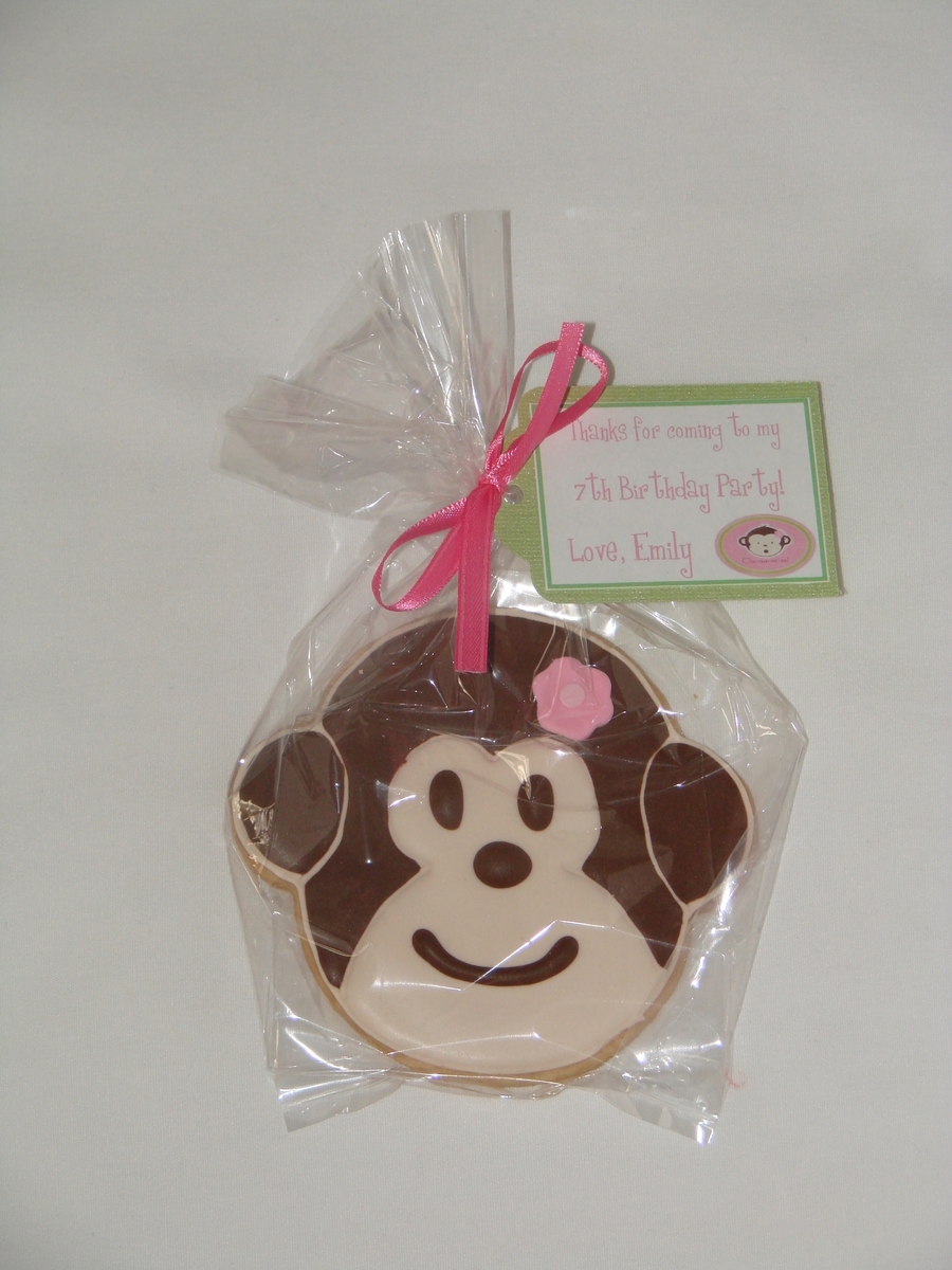 Mod Monkey Cookies - CakeCentral.com