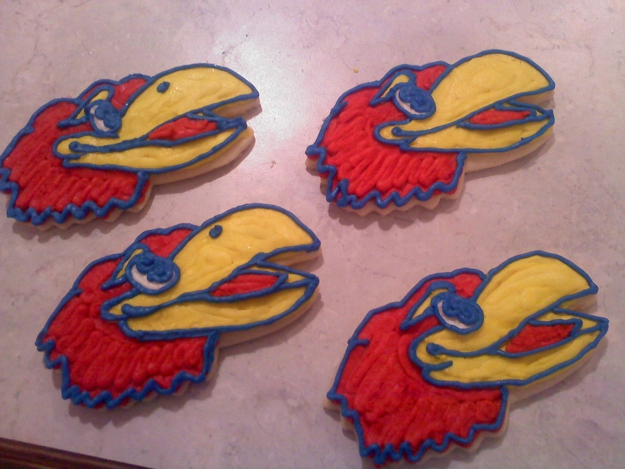 Jayhawk Sugar Cookie - CakeCentral.com