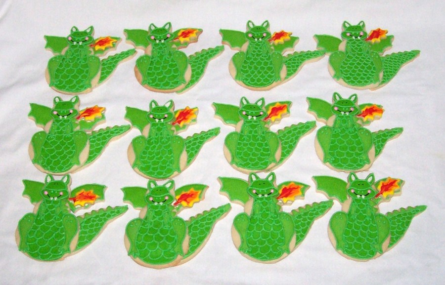 Stacked Dragons - CakeCentral.com