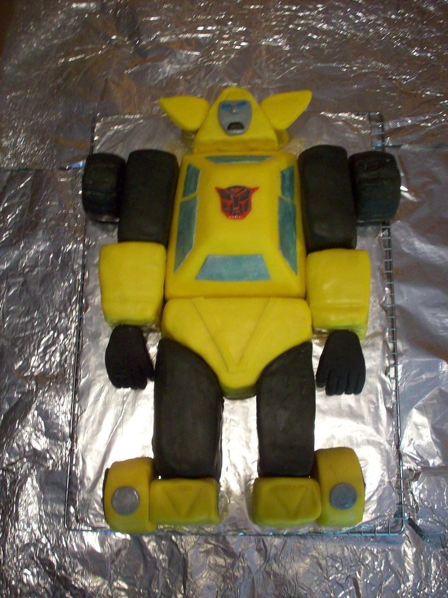 Bumblebee Transformer - CakeCentral.com