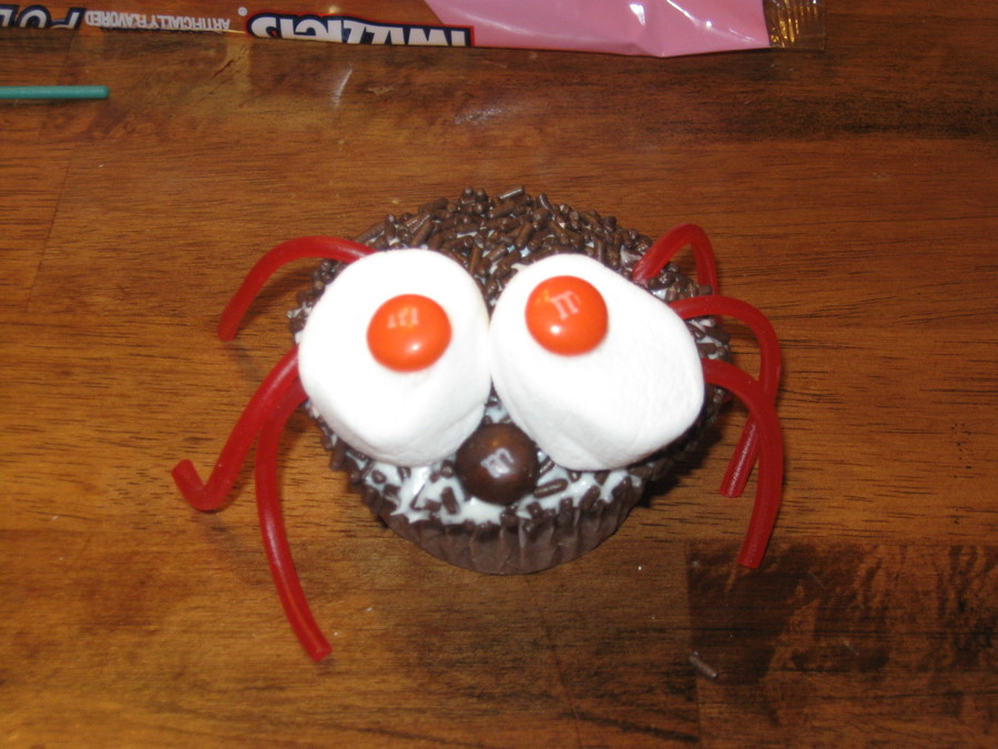Spider Cupcake - CakeCentral.com