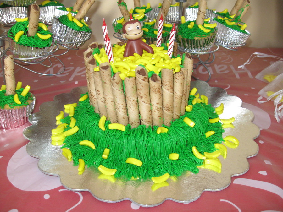Curious George Cake - CakeCentral.com