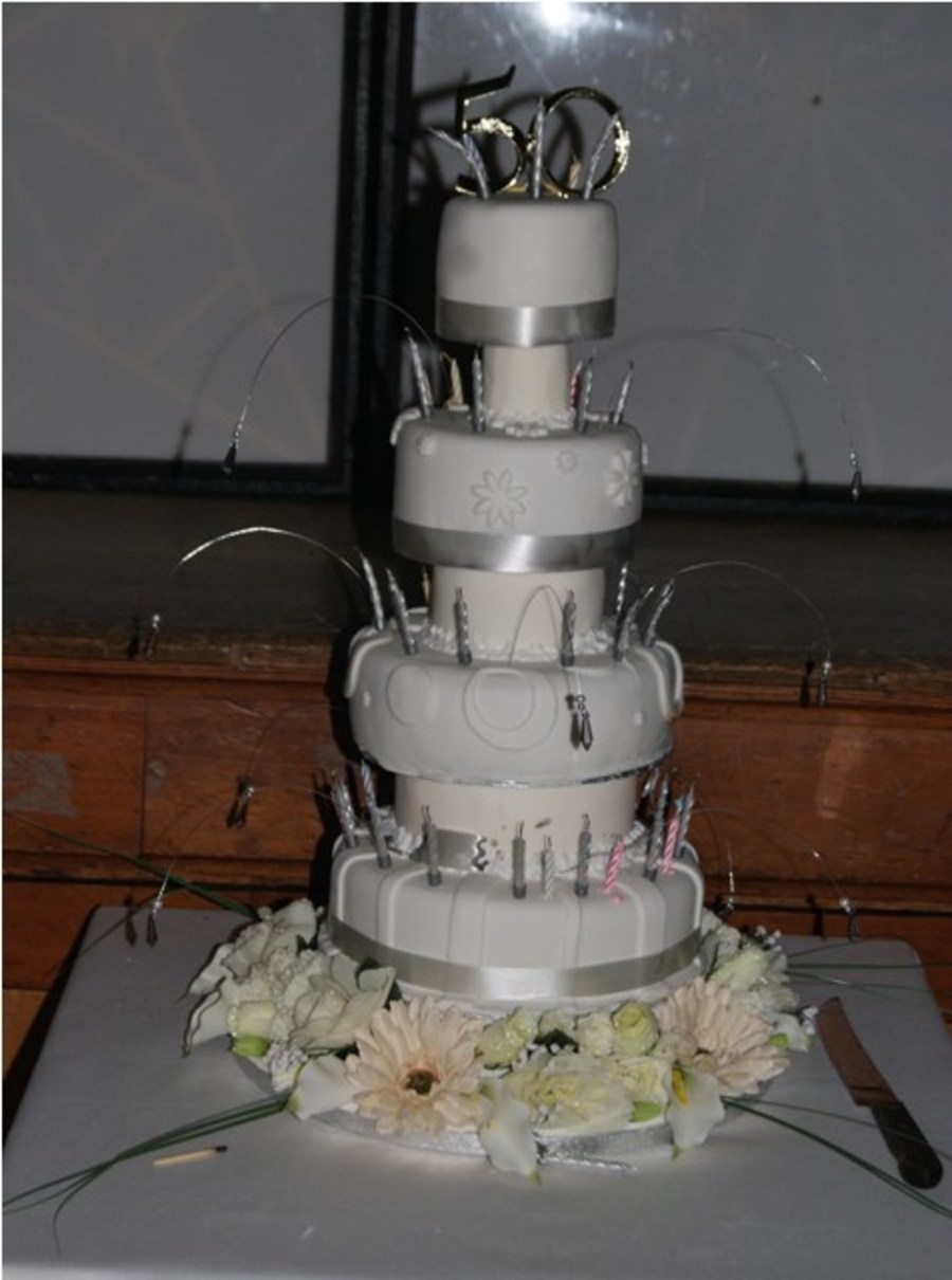 50Th Birthday Cake - CakeCentral.com