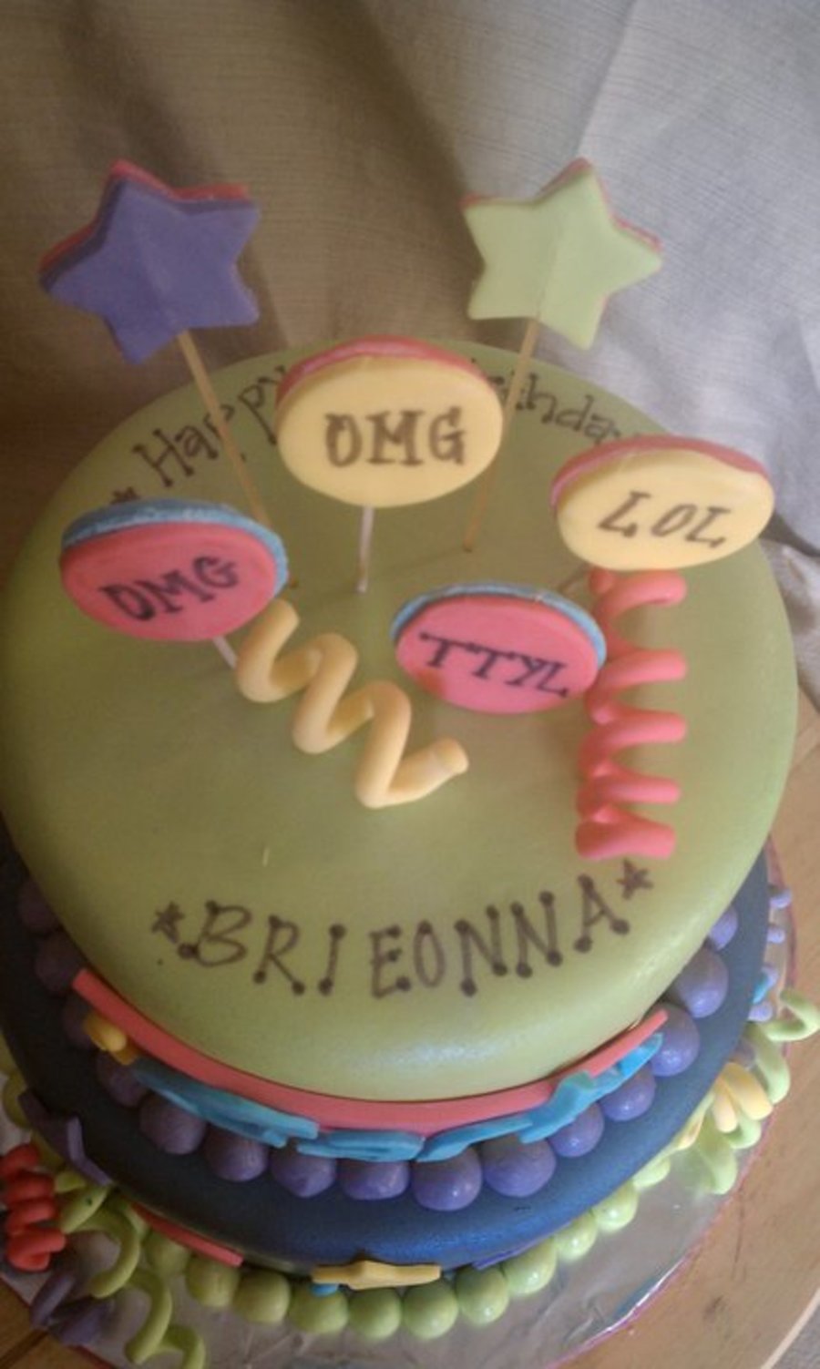 Icarly Cake - CakeCentral.com