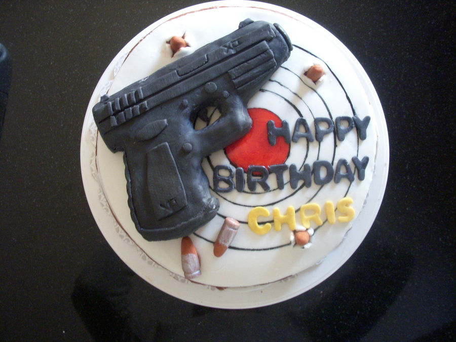 Gun Cake - CakeCentral.com