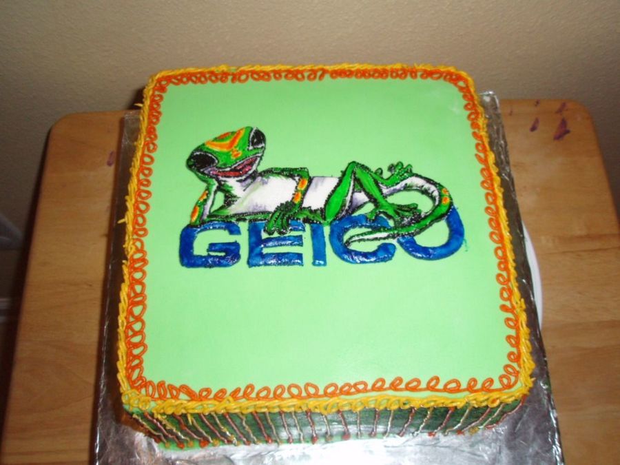 Geico Cake - CakeCentral.com
