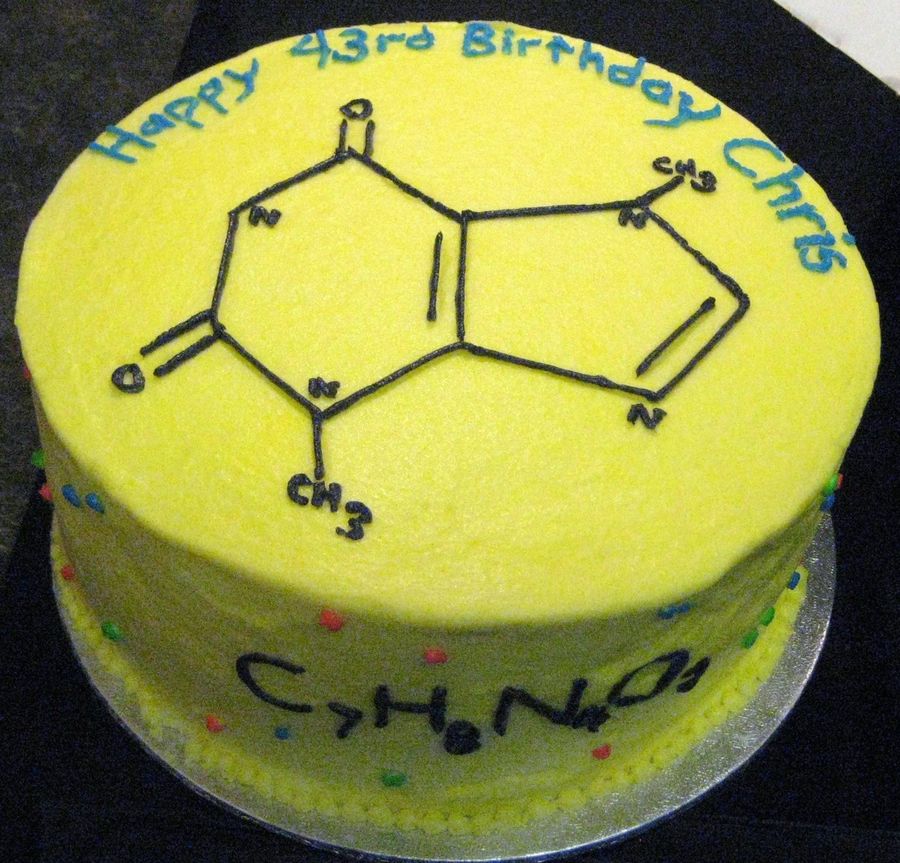Chemistry Cake - CakeCentral.com