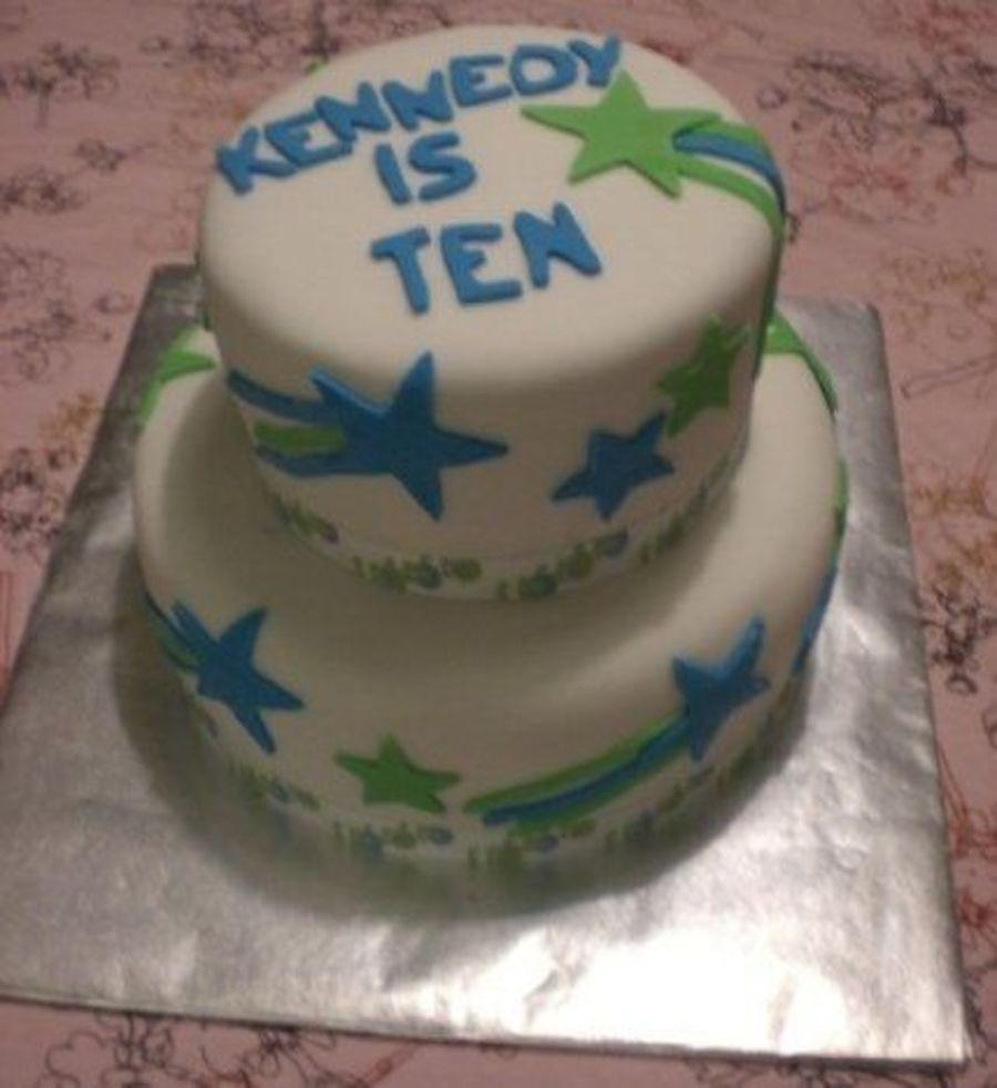 Shooting Star Cake - CakeCentral.com