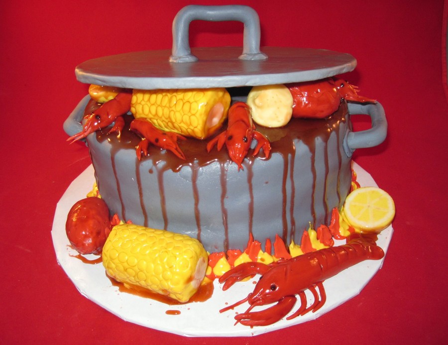 2Nd Crawfish Boil Cake - CakeCentral.com