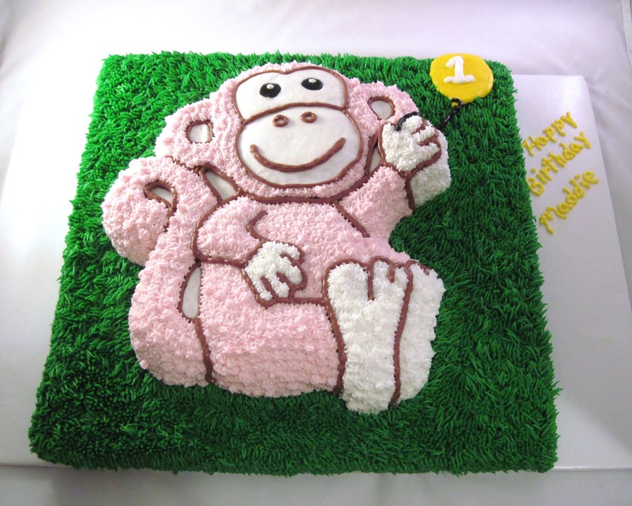 Pink Monkey - CakeCentral.com