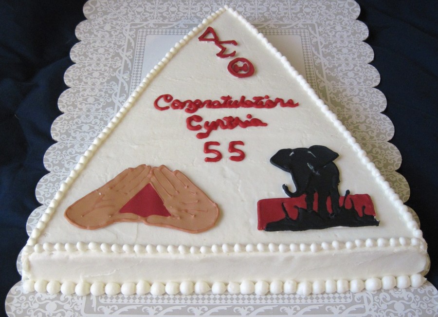Delta Sigma Theta - CakeCentral.com