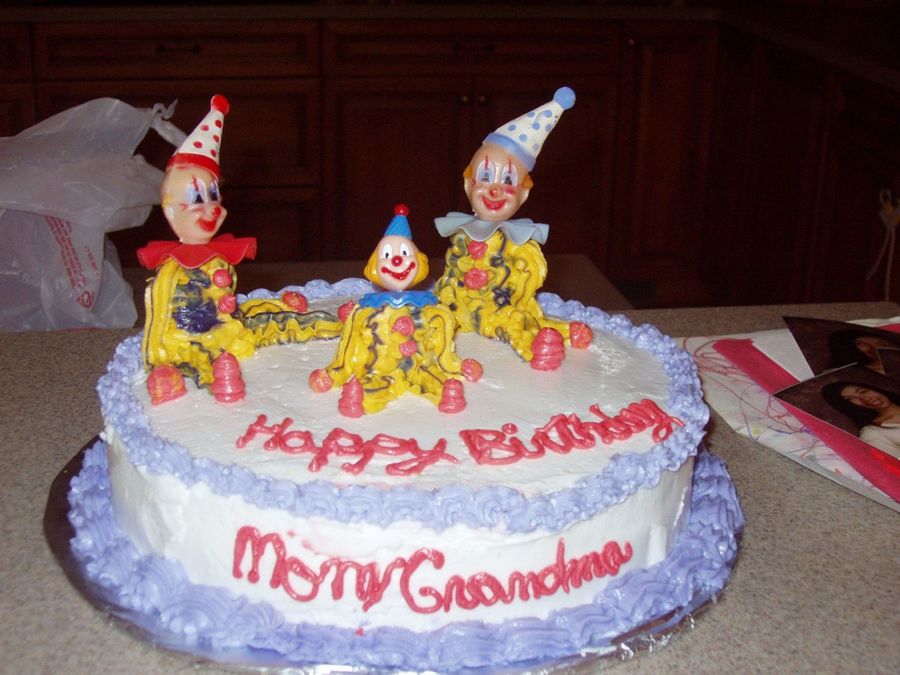 Clown Cake - CakeCentral.com