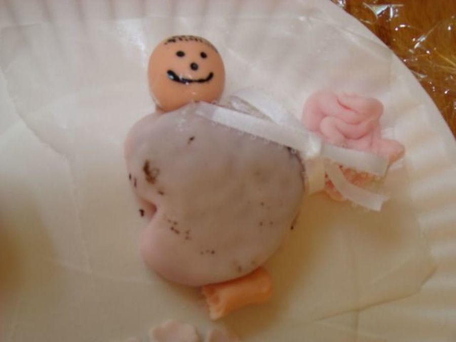 Mini Baby Cake - CakeCentral.com