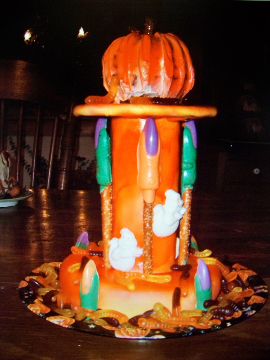 Spooky Cake: Witches Fingers - CakeCentral.com