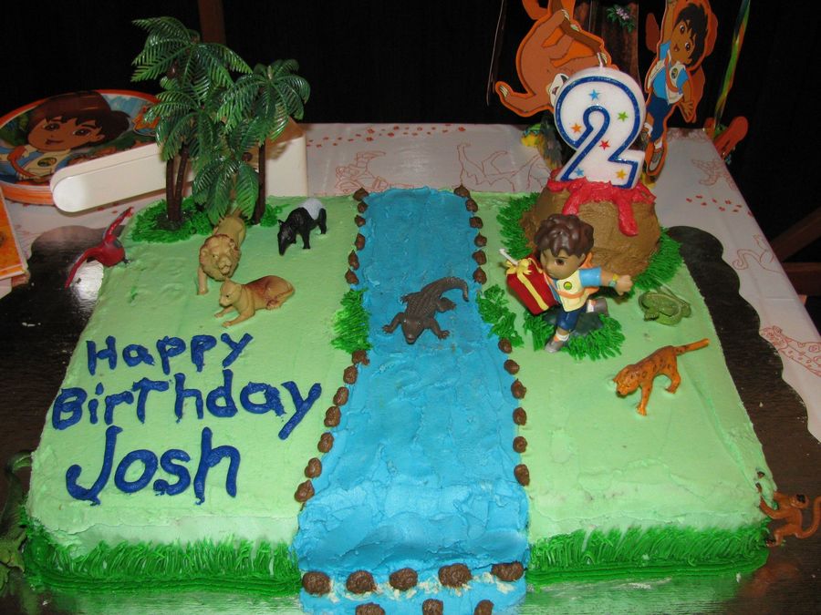 Diego Birthday Cake - CakeCentral.com