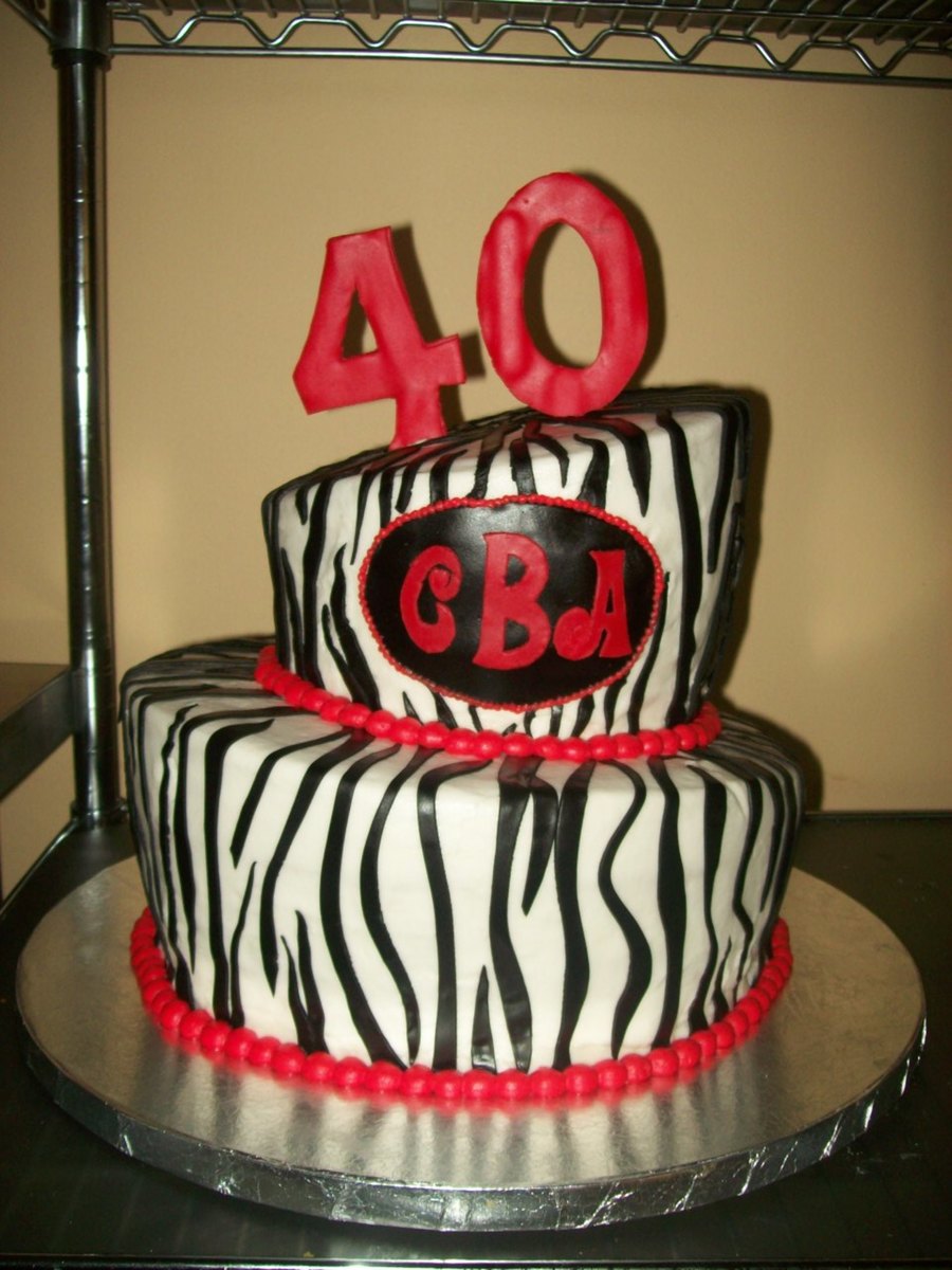 40 Zebra - CakeCentral.com