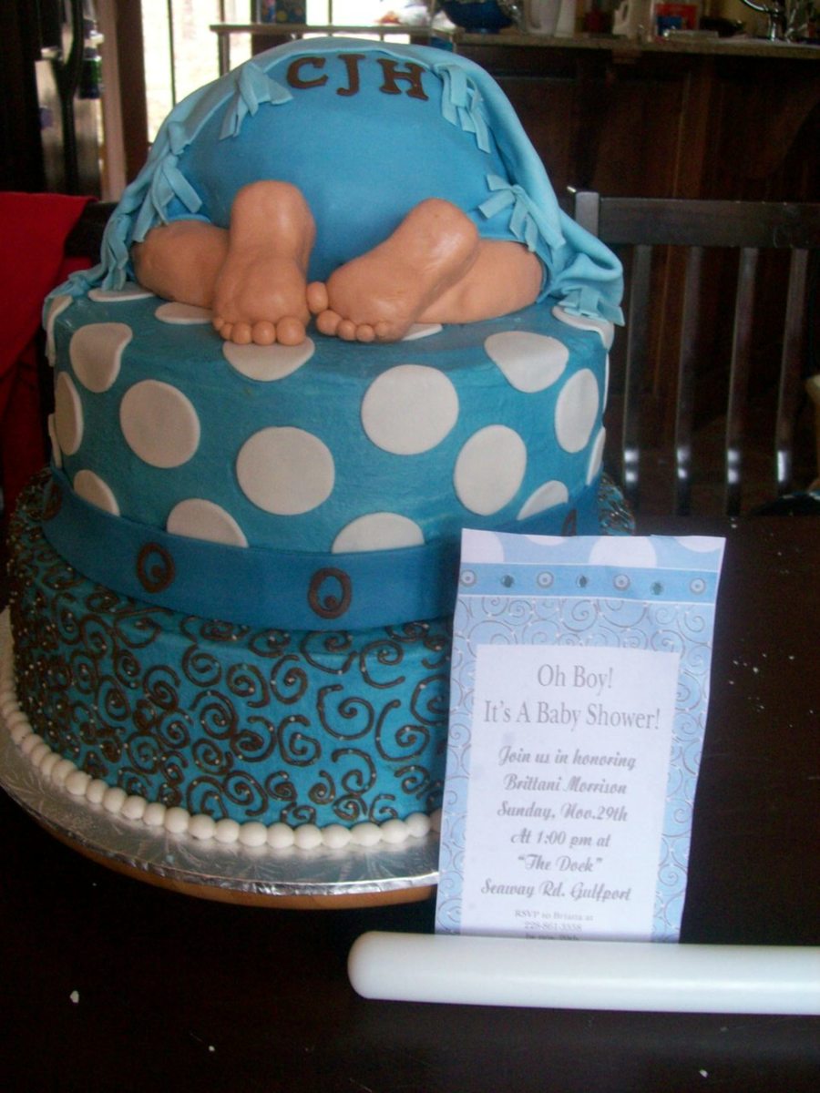 Baby Bottom - CakeCentral.com