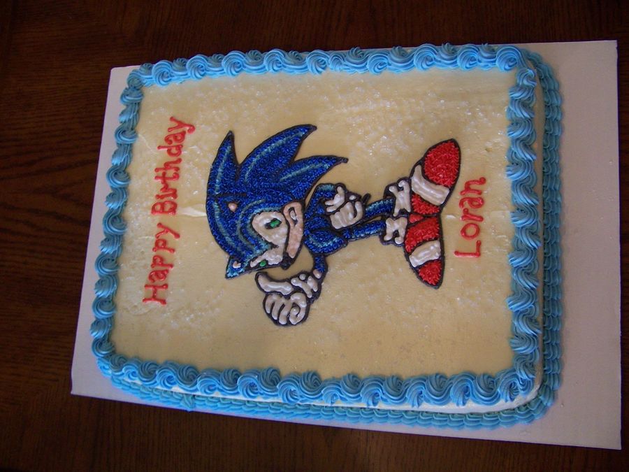 Sonic - CakeCentral.com