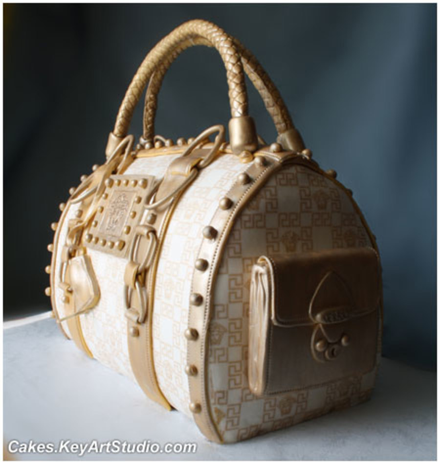 Versace Purse/bag Cake - CakeCentral.com