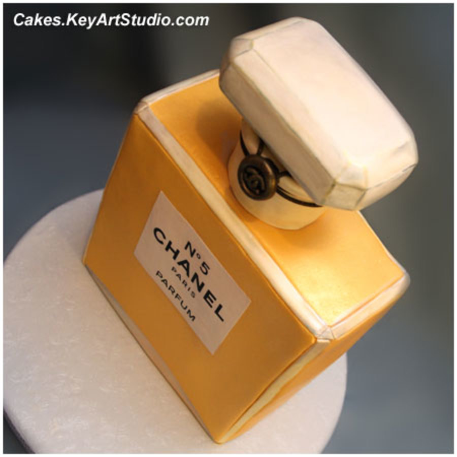 Chanel No5 Parfum/perfume Bottle Cake - CakeCentral.com
