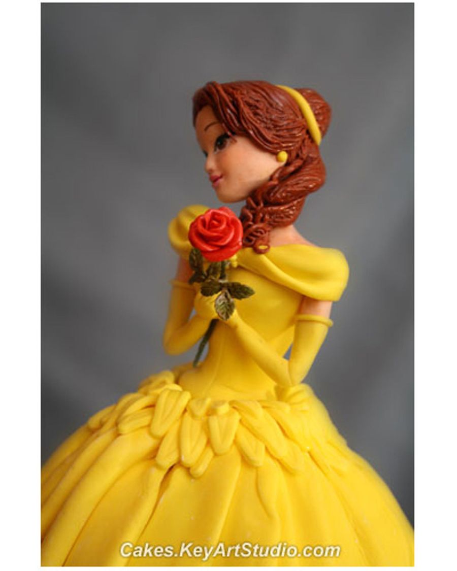 Princess Belle Cake (Beauty And The Beast) - CakeCentral.com