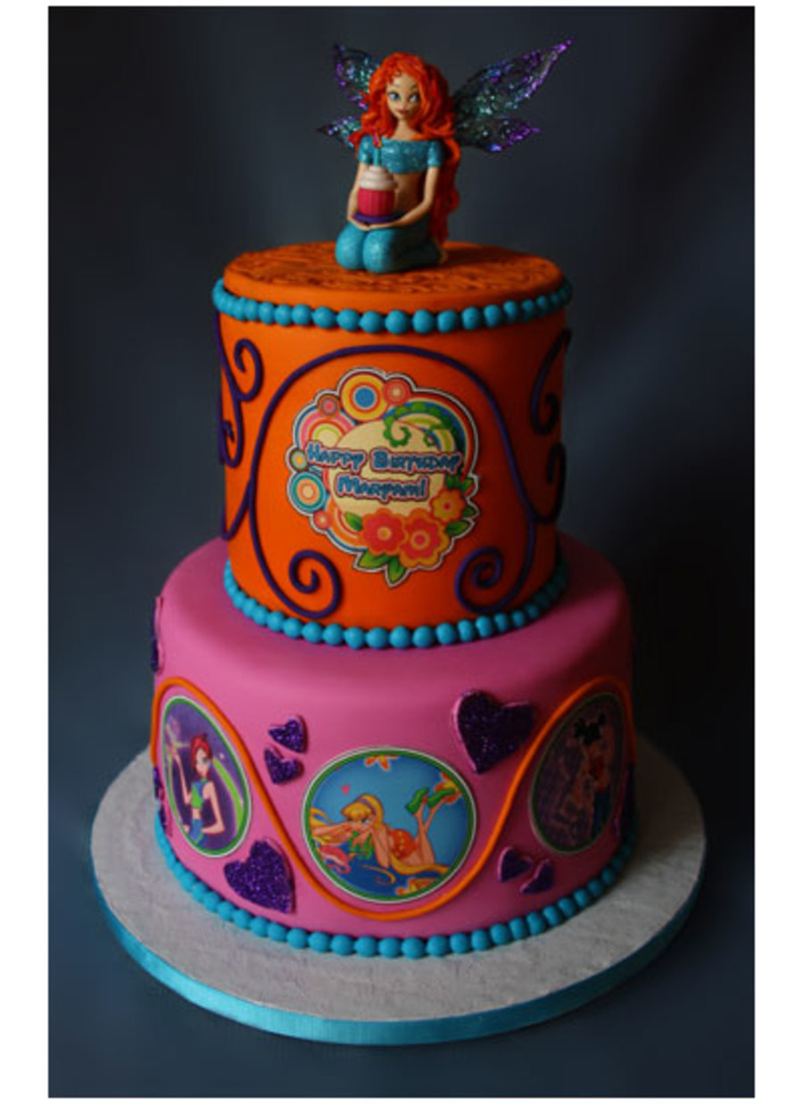 Winx Club Fairy Cake - Bloom - CakeCentral.com